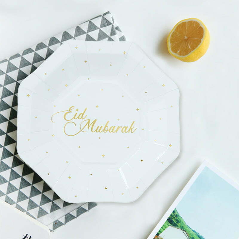 Eid Mubarak Small Paper Plates – Top Party Supplies, Hoppers Crossing ...
