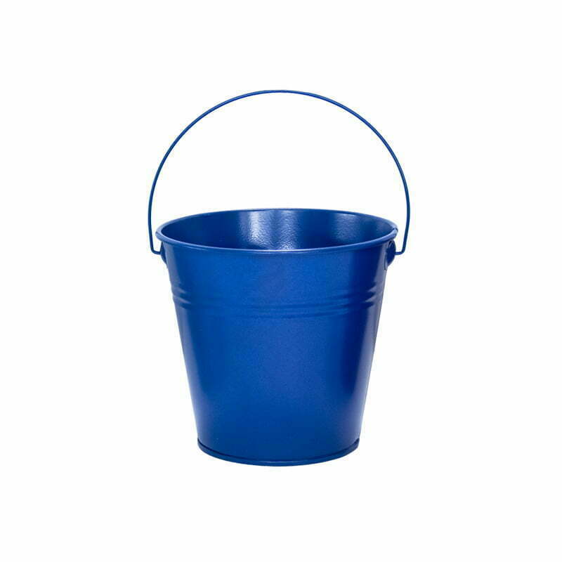 Royal Blue Favour Lolly Bucket Tin – Top Party Supplies, Hoppers ...