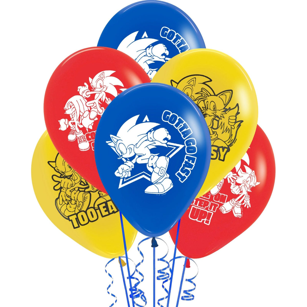 Sonic the Hedgehog 30cm Latex Balloons – Top Party Supplies, Hoppers ...
